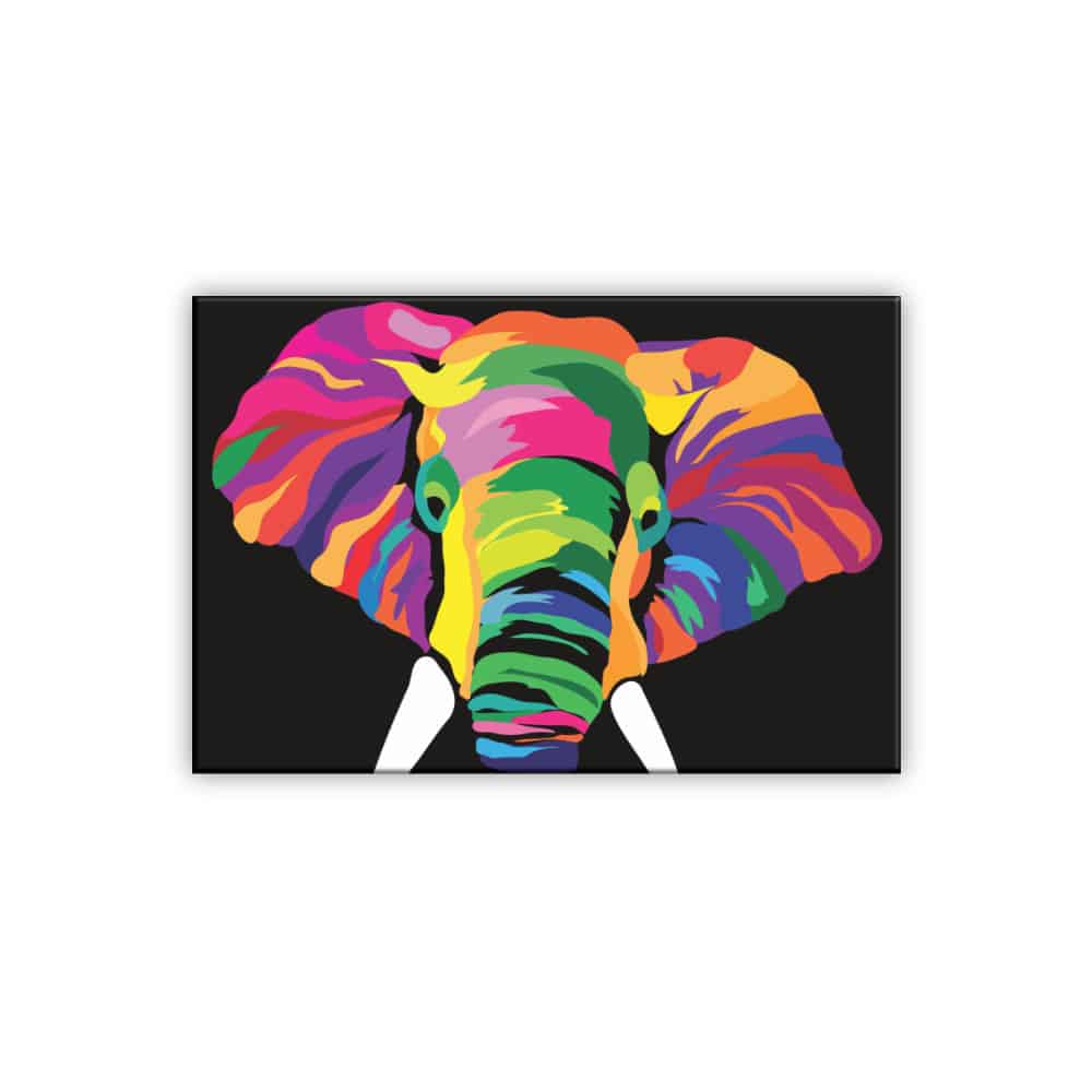 Pop elefant målning • Tabloide SE