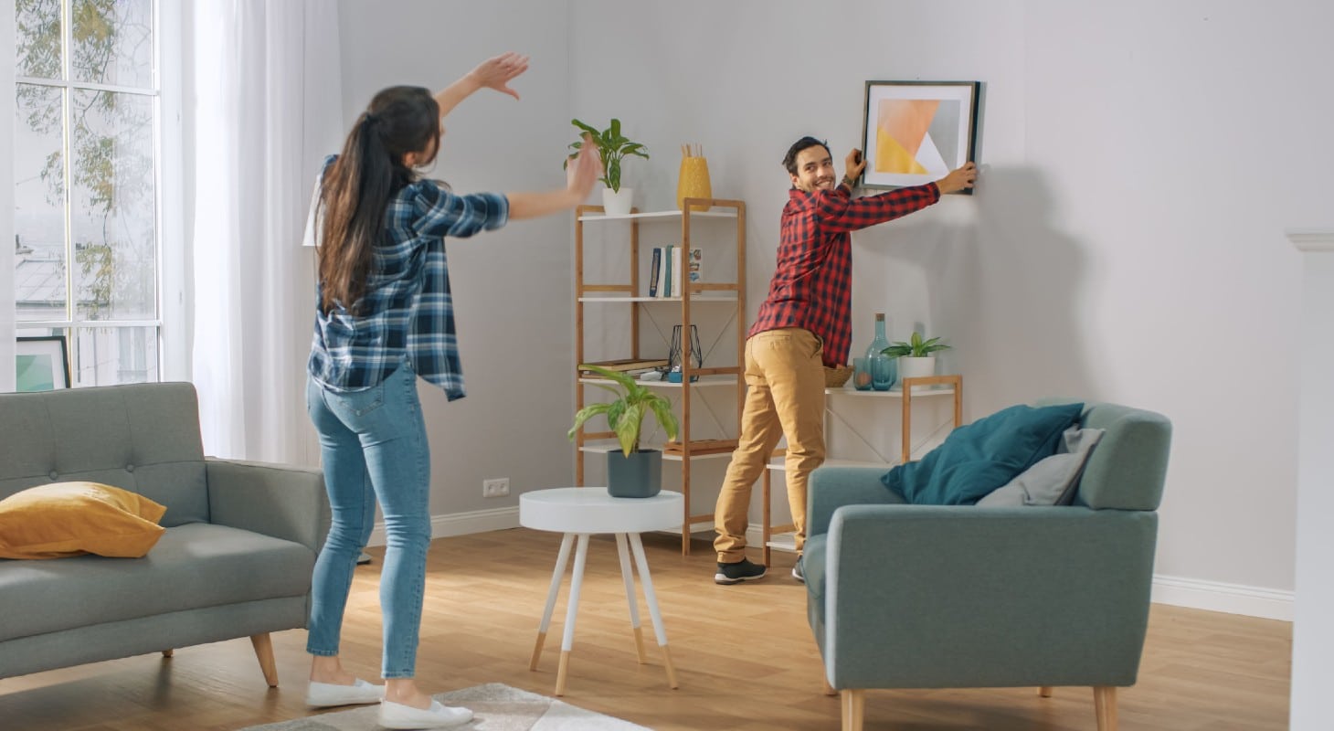 Hur hänger man upp en tavla? • Tabloide SE